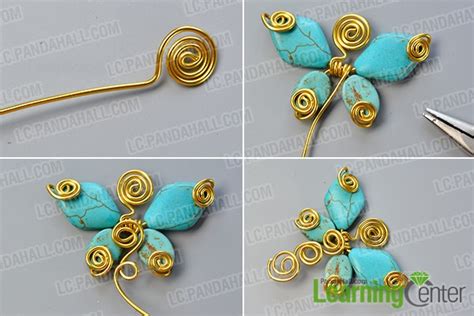 Pandahall Tutorial On How To Make Wire Wrapped Butterfly Pendant