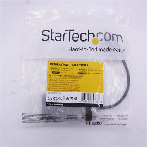 Startech Displayport Adapter To Hdmi Vga Dvi Dp2vgdvhd Oneclick Warehouse