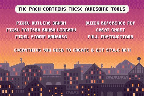 Pixel Brush Procreate Buy Procreate Pixel Brush Toolkit Online Artifex