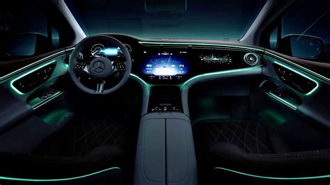 Sebelum Debut 16 Oktober Suv Mercedes Benz Eqe Ungkap Interiornya