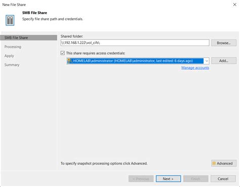 Advanced Veeam NAS Backup Marco S Blog