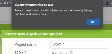 Cant Start New Project Mit App Inventor Help Mit App Inventor Community