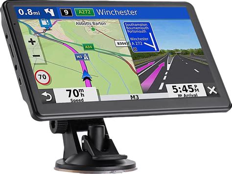 Gps Navigator For Car Latest 2024 Map 7 Inch Touch Screen Car Gps 256 16gb Voice
