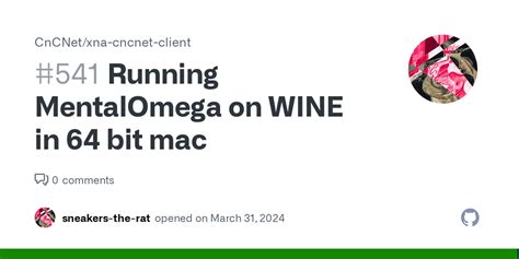 Running MentalOmega On WINE In 64 Bit Mac Issue 541 CnCNet Xna