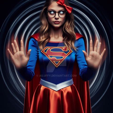 Satin Supergirl As A Hypnotized Schoolgirl 4 By Ailuffy On Deviantart