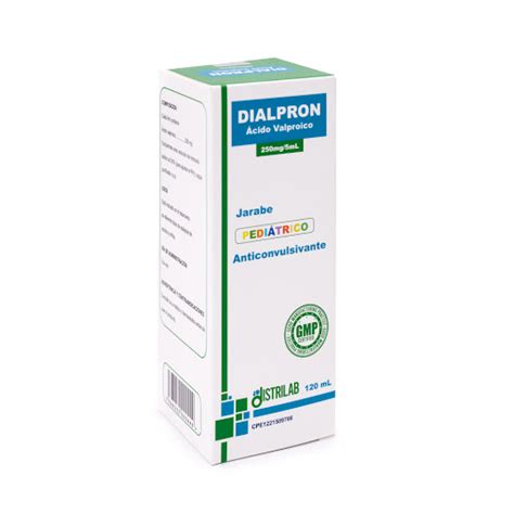 Ácido Valproico mg Dialpron Distrilab Jarabe Pediátrico x ml