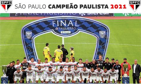 Poster Adesivo São Paulo Campeão Paulista 2021 100x60cm Mercado Livre