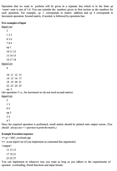 Solved I Need Some Help Reading The Input From The File I Chegg Com
