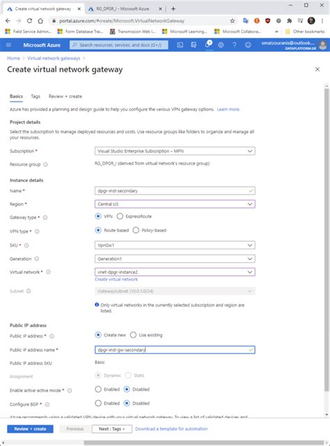 How Do We Create A Failover Group In Azure Managed Instance Dataplatform Gr