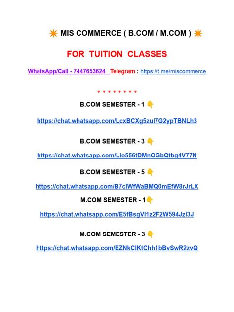 B Com Sem 5 Syllabus Copy Pdf