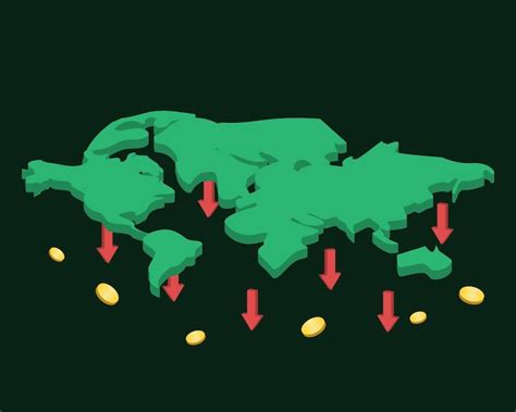 Risque De Récession Mondiale Qui Touche De Nombreux Pays à Travers Le