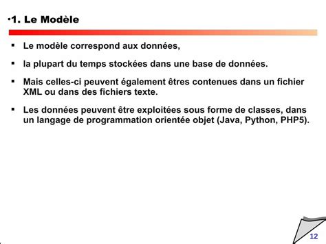 Pdf Approche Mvc Model View Controller Approche Mvc Model View