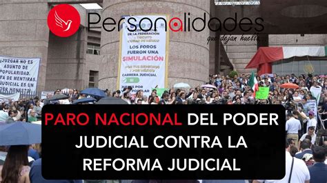 Paro Nacional Del Poder Judicial Contra La Reforma Judicial Revista
