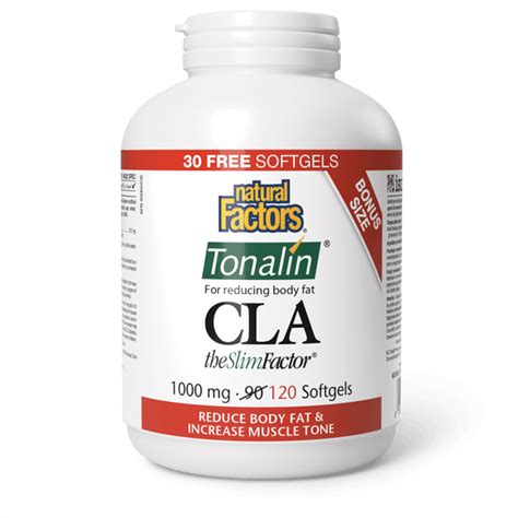 Natural Factors Tonalin Cla 120 Softgels Natural Vitamin Direct