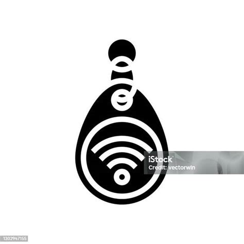 장신구 Rfid 글리프 아이콘 벡터 일러스트레이션 감지기에 대한 스톡 벡터 아트 및 기타 이미지 감지기 개발 반도체
