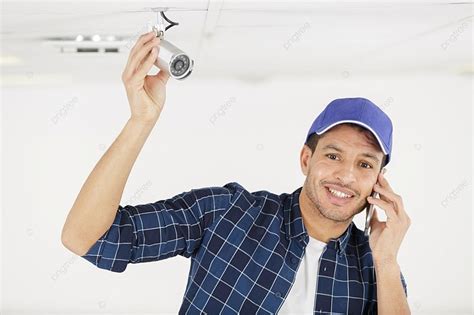 현대 Cctv 카메라를 모니터링하는 경비원 사진 배경 및 무료 다운로드를위한 그림 Pngtree