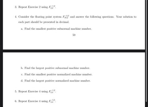 Solved 5 Repeat Exercise 4 Using F2 12 6 Repeat Exercise