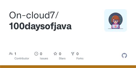 Github On Cloud7100daysofjava