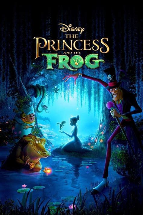 Cartoon Poster Walt Disney Movies Animation Movie The Princess And