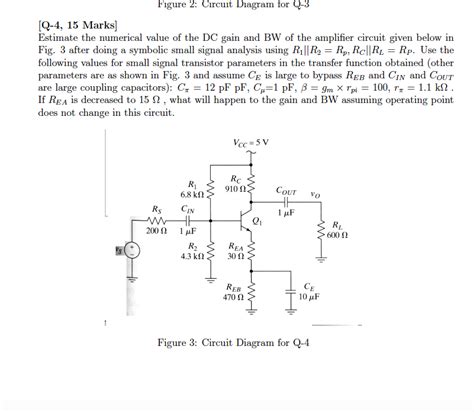Solved Figure 2 Circuit Diagram For Q 3 Q 4 15 Marks Chegg Com