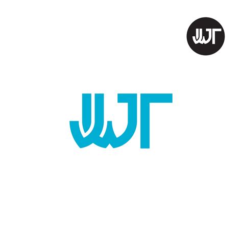 Letter JWT Monogram Logo Design Vector Art At Vecteezy