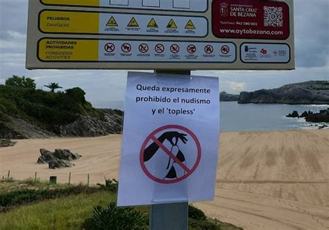 El Ayuntamiento De Bezana Ha Prohibido El Topless Maldita Es