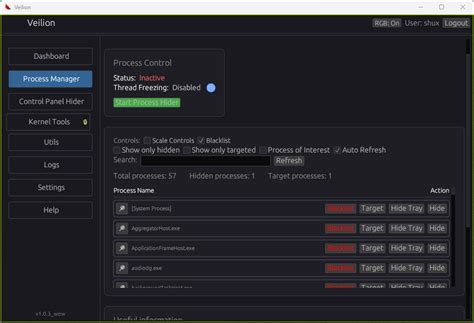 Veilion Advanced Process Hider