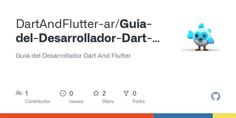 GitHub DartAndFlutter Ar Guia Del Desarrollador Dart And Flutter Guia Del Desarrollador Dart