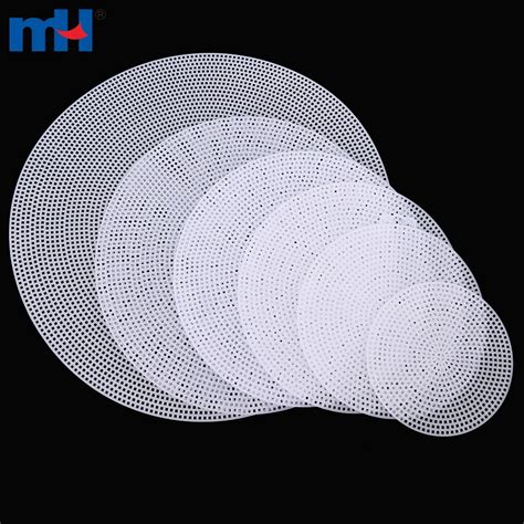 Round Circle Plastic Canvas Shape Mesh Sheets For Bag Bottom Mat
