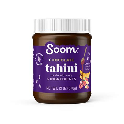Chocolate Tahini Soom Foods