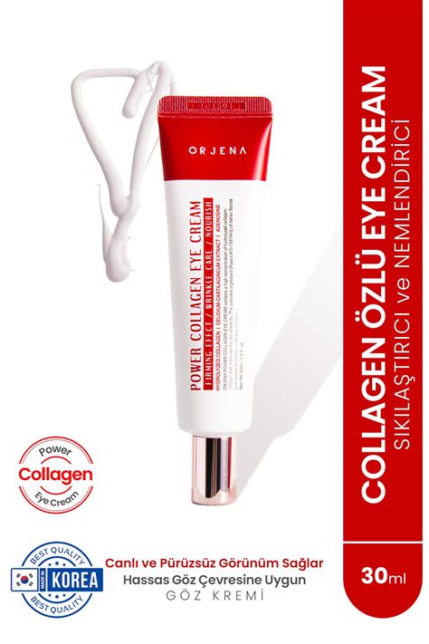 Orjena Power Collagen Eye Cream- Collagen Özlü- Yaşlanma Karşıtı Göz ...