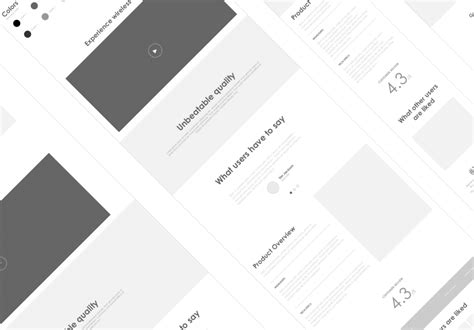 Axure Responsive Ecommerce Template H U M B L E U X
