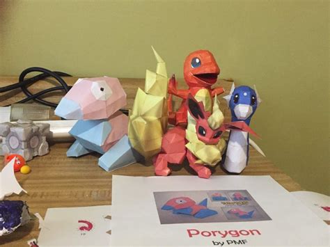 Papercraft Porygon Pokémon Amino