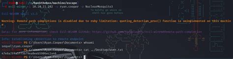 Hackthebox Escape Net Ntlmv2 Adcs Pth Silver Ticket 0xfds Blog