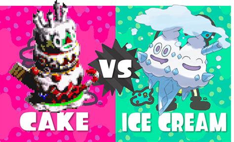 Koopatv The Splatoon 2 Demo Splatfest Cake Vs Ice Cream