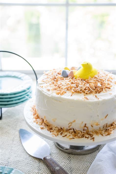 Coconut Lemon Layer Cake I Wash You Dry