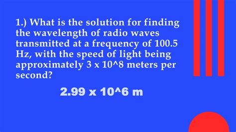 Electromagnetic Waves Problem Solvingpptx Physics Science