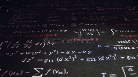 Science Calculation Physics Math And Chemisrty Formulas Background
