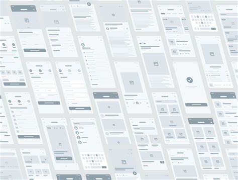 Mobile App Wireframe Ui Kit Wireframe Kits Em 2024