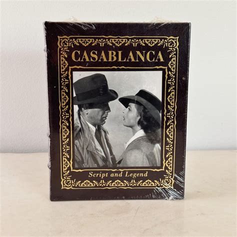 Vintage Limited Edition Casablanca Script And Legend By Howard Lynch