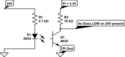 Power 24VDC GPIO Inputs On Rasb Pi Raspberry Pi Stack Exchange