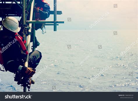 Construction Work Height Erection Scaffolding Stock Photo Shutterstock