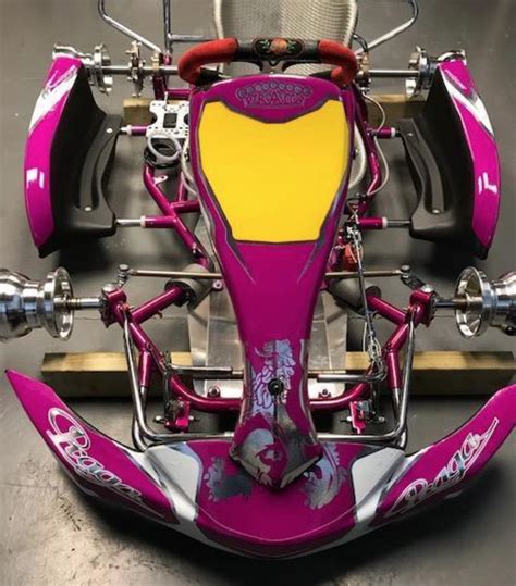 Secondhand Uk Single Karts Brand New Pink Praga Custom