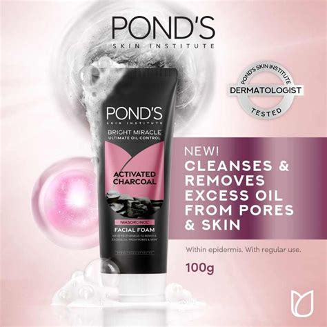 Ponds Bright Miracle Ultimate Oil Control Activated Charcoal