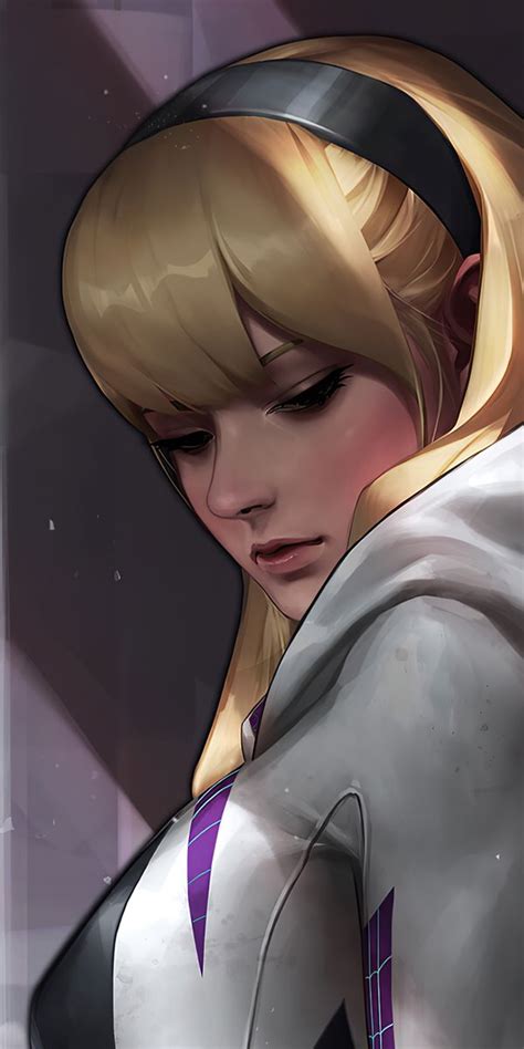 Обои на рабочий стол Блондинка Комиксы Женщина Паук Гвен Стейси 985654 для ПК