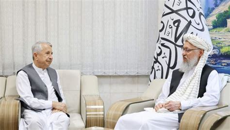 معاون اداری گروه طالبان با رئیس بانک بین‌المللی افغانستان دیدار کرد جمهور
