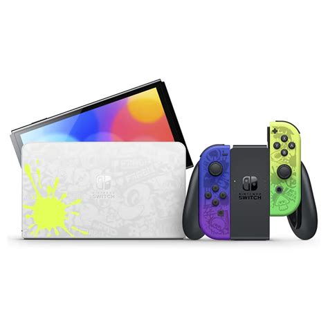 Nintendo Switch Oled Model Splatoon 3 Special Edition Console