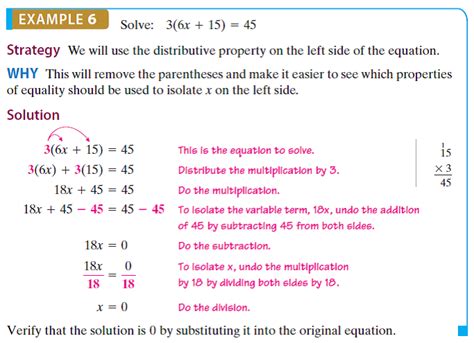 Solved Solve Each Equation Check The Result See Example 6 9 3