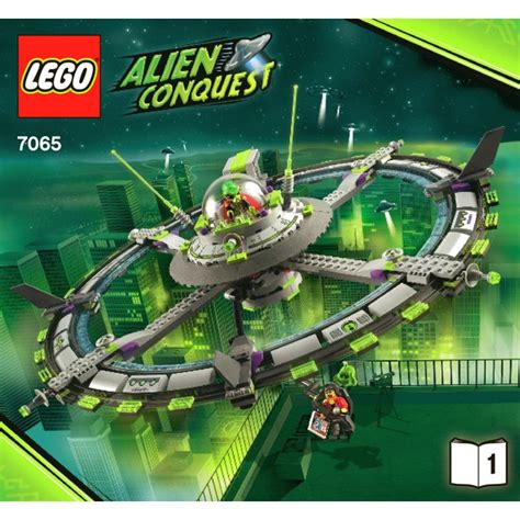 Lego Alien Mothership Set 7065 Instructions Brick Owl