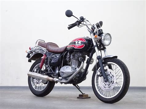 特別出品 カワサキ エストレヤ 動画有 ローン可 Bj250a レトロスタイル キャブ車 空冷単気筒 エストレア Estrella